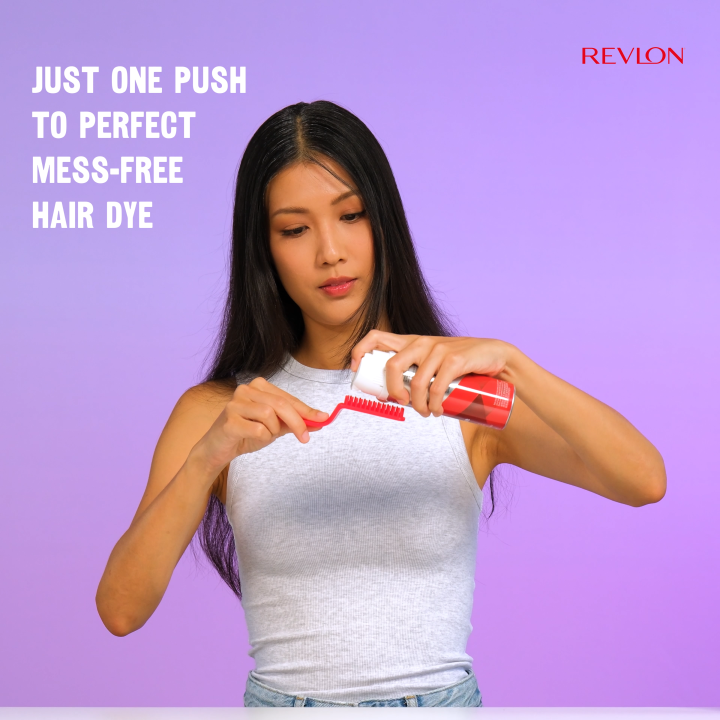 Revlon Top Speed Just Push Hair Color (NEW Cylinder format for mess ...