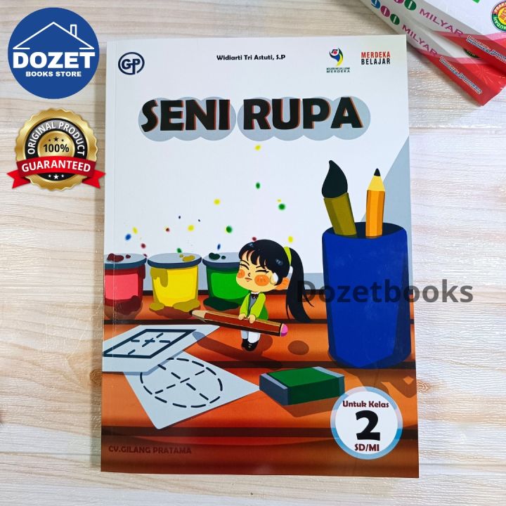 Buku Seni Rupa Kelas 2 SD/MI Kurikulum Merdeka Untuk Siswa CV. GILANG PRATAMA | Lazada Indonesia