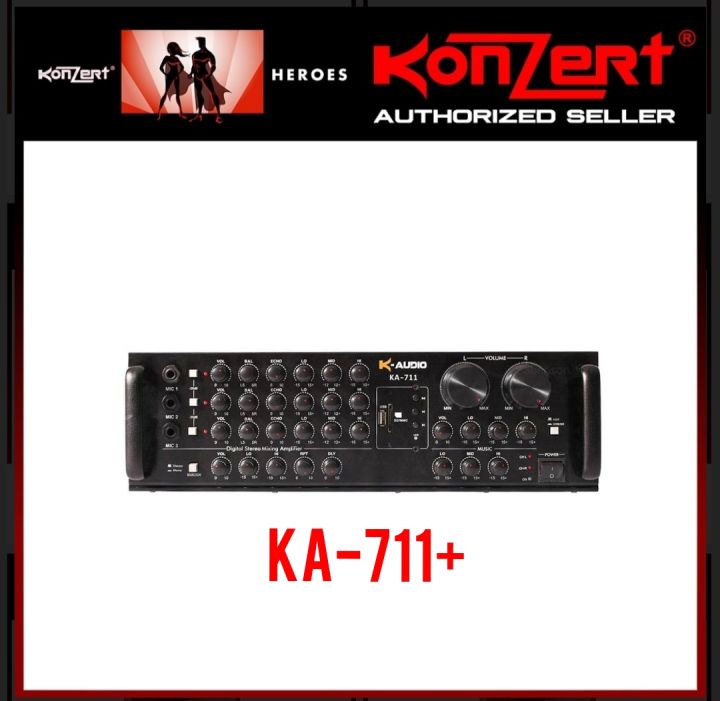 KONZERT KA-711+ AV AMPLIFIER | Lazada PH