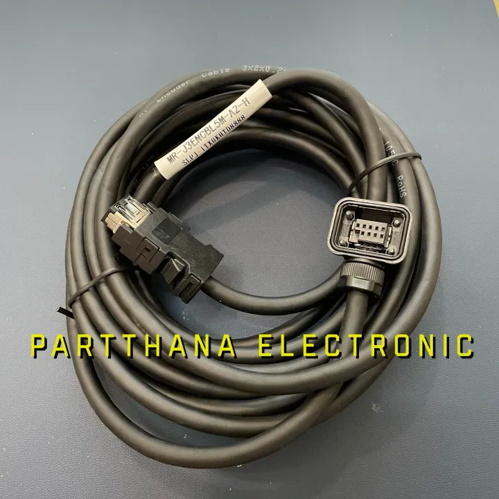 MR-J3ENCBL5M-A2-H สายเชื่อมต่อเอ็นโค้ดเดอร์ ยาว 5 เมตร พร้อมส่งในไทย🇹🇭 ...