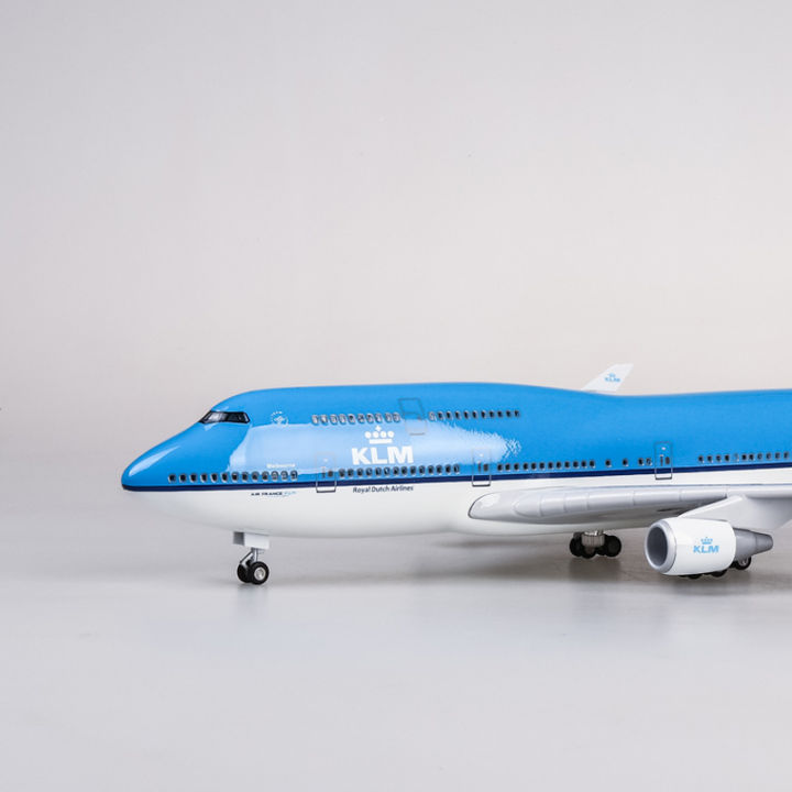 [with Wheels and Lights] Dutch Airliner Model 747 Civil Aircraft ...