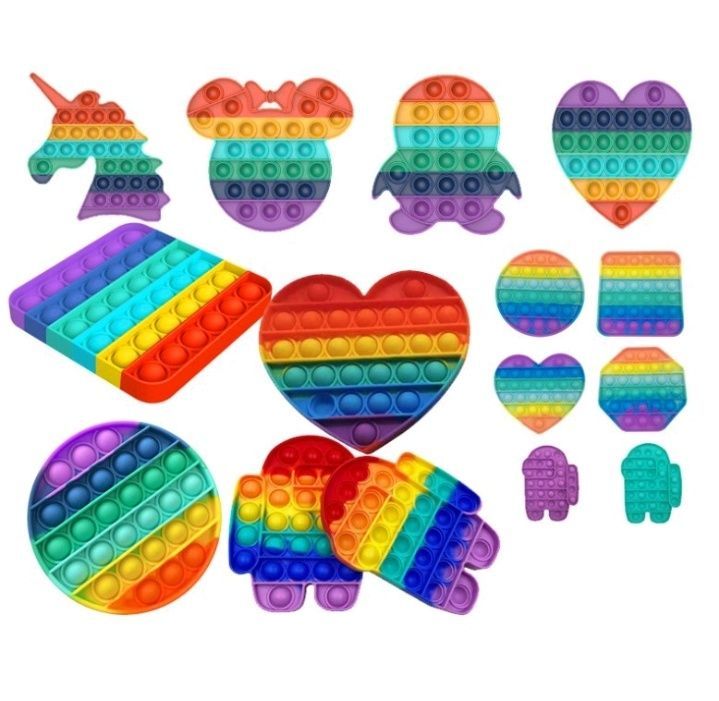 R. Toys mainan viral edukasi POPit promo bisa cod | Lazada Indonesia