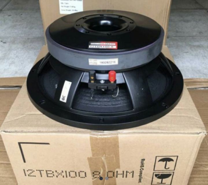 speaker komponen B&C 12 inch 12TBX100 voice coil 3 inch | Lazada Indonesia