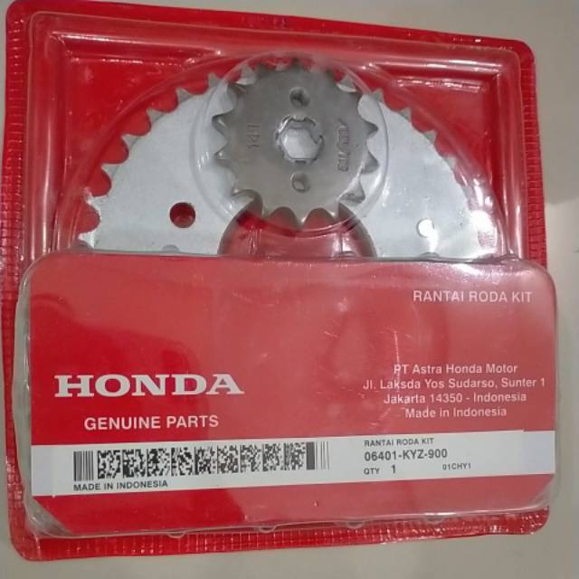 GIR SET SUPRA X 125 FI (KYZ) GER SET SUPRA X 125 FI , HELEM IN GEAR SET ...