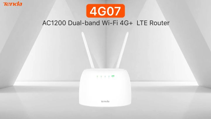 Tenda 4G07 เราเตอร์ใส่ซิม AC1200 4G CAT4 Router Wifi รองรับ 4G ทุก ...