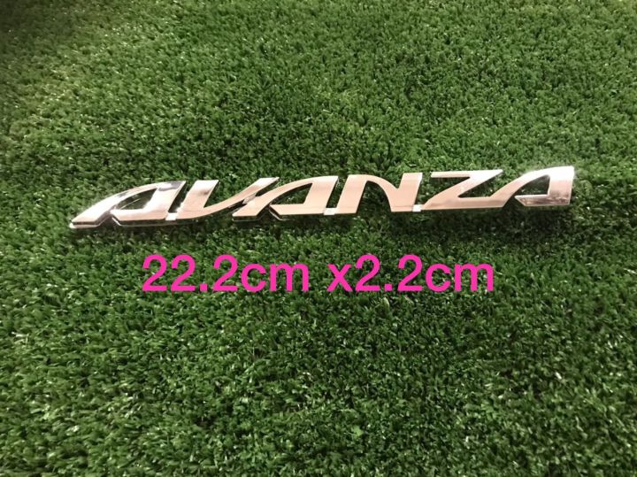 🔥READYSTOCK🔥Toyota Avanza Car Auto Racing Logo Emblem Badge Decal ...
