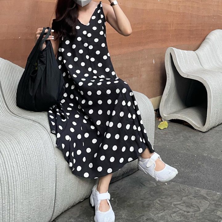 HERDAILY STUDIO sunny dress - oreo | Lazada.co.th