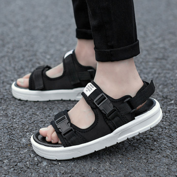 Original Korean sandals for men Casual Summer Slippers Comfort Platform ...
