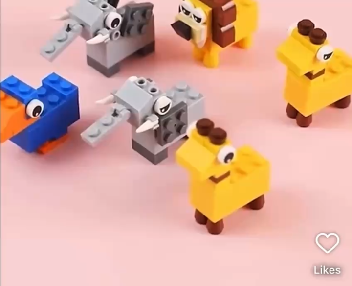 [SG STOCK] Animal Bricks Pencil Sharpener DIY Lego Nano Block Birthday ...