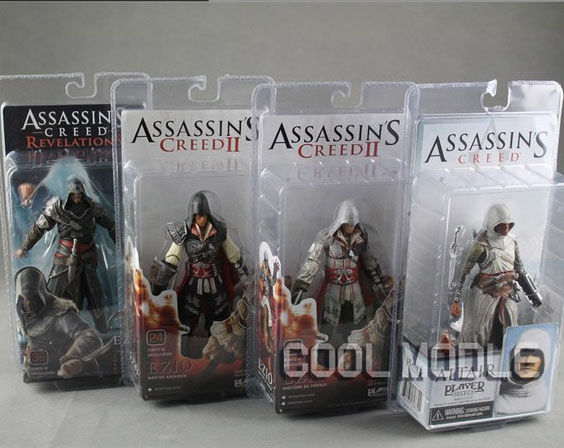 NECA Assassin's Creed 2 Doll Model Altaïr White Killer Ezio Revelation ...