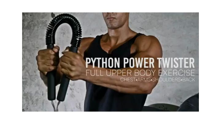 iQOO Arm Apparatus 20kg/30kg/40kg/50kg/60kg Black Spring Grip Rod Arm ...