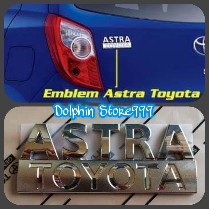 Emblem Logo Astra Toyota Agya/Calya Original | Lazada Indonesia