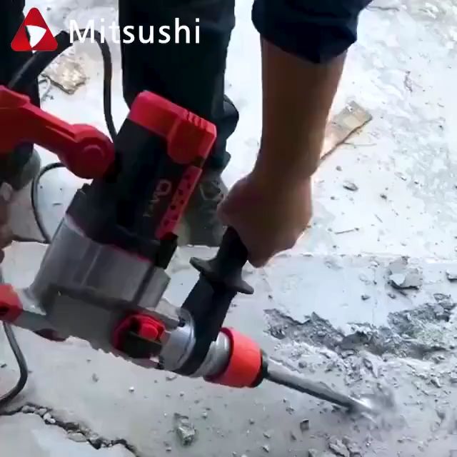 【Free 5pcs drill】Mitsushi 1050W 220V Rotary Hammer Chipping Gun ...