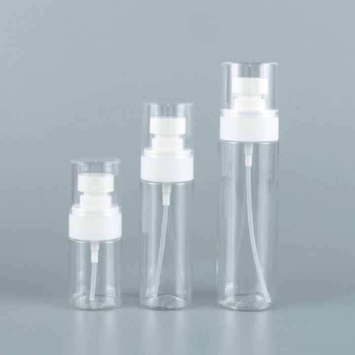 PETG Transparent Straight Cylinder Bottle Ultra-Fine Nano Atomization ...