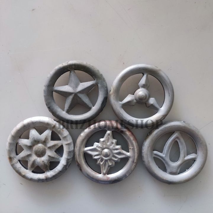 ring bintang Berkualitas ring gelang pagar besi ornamen pagar besi ...