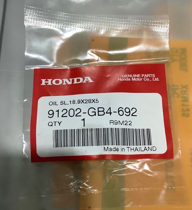 HONDA XRM MAGNETO OILSEAL 18.9x28x5 ORIGINAL HONDA | Lazada PH
