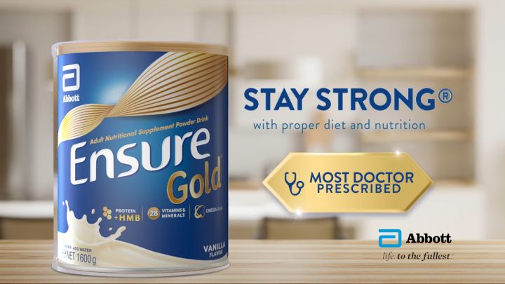 Keep on Dancing - Ensure Gold HMB Vanilla 1.6KG For Adult Nutrition | Lazada PH