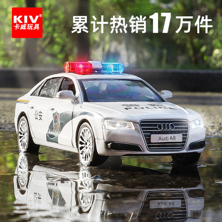 Extra Large Alloy Police Car Toy Model Realistic Simulation Children's ...