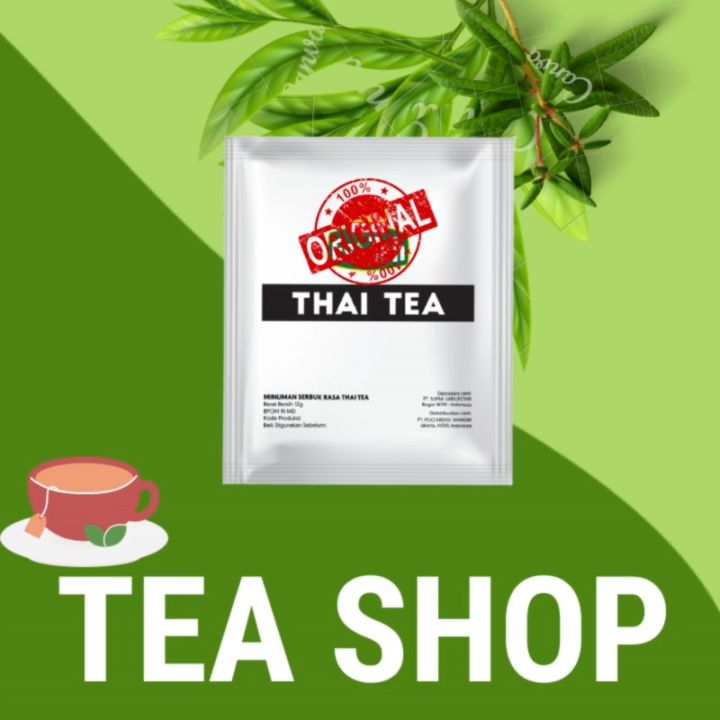 Es Teh Poci Asli Mix Varian Rasa Thai Tea Isi 10pcs / 1 Renceng ...