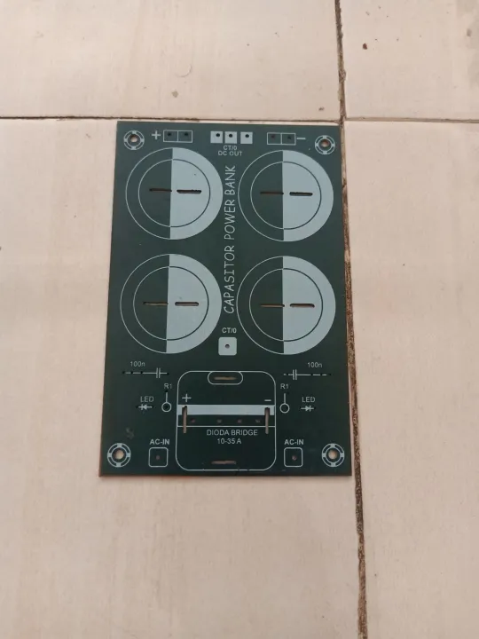 pcb elko isi 4 elco tekno power supply psu amplifier elko ampli power ...