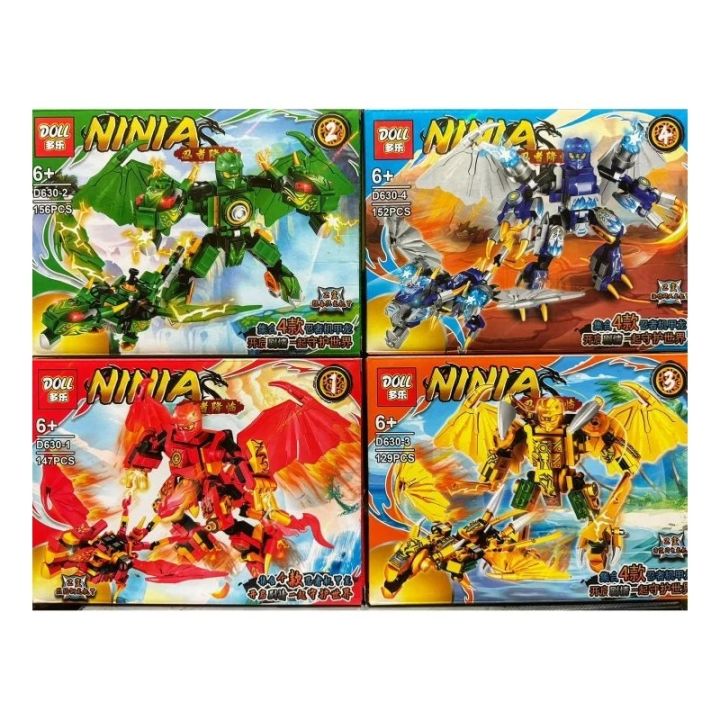 Action Figure Ninjago Plus Naga Set Aksesoris Armor Senjata Karakter ...
