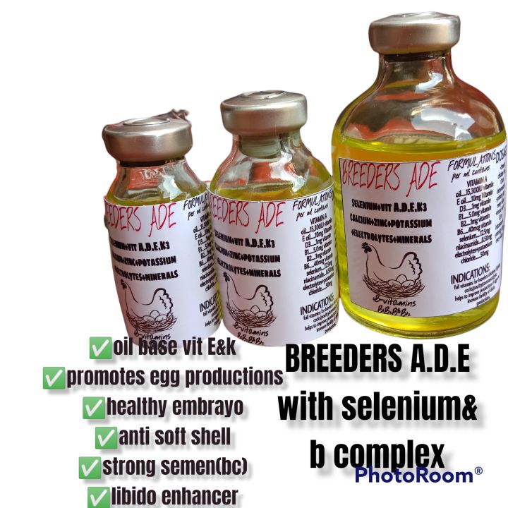 BREEDERS ADE with SELENIUM&BCOMPLEX | Lazada PH