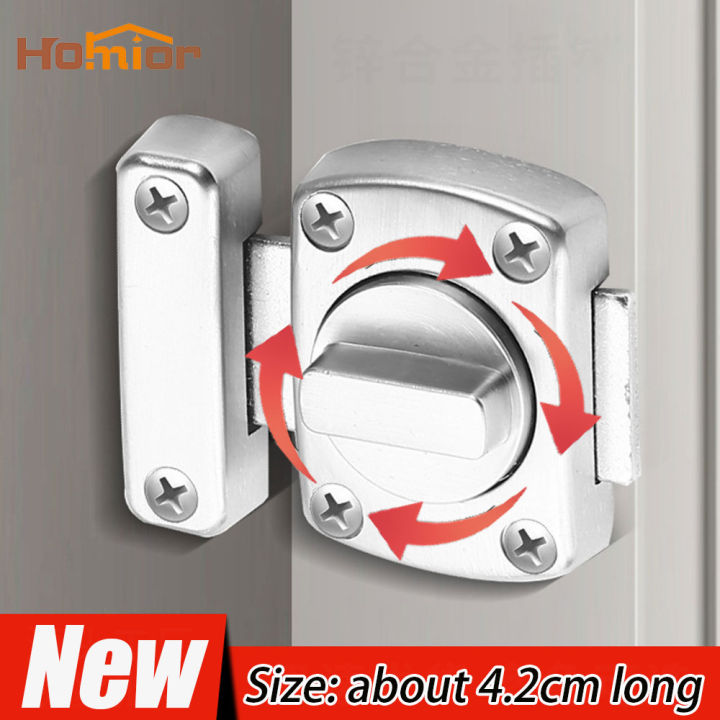【Homior】Rotate Bolt Latch Universal Zinc Alloy Thick Anti-theft ...