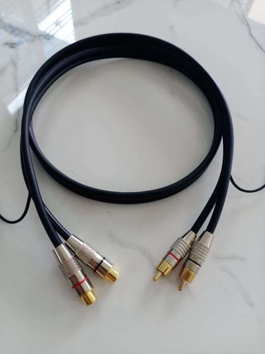 สาย Rca ผู้2 เมีย2 | Lazada.co.th