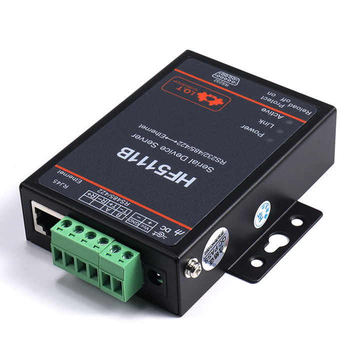 HF5111B Serial Device Server RS232/RS485/RS422 Serial to Ethernet Free RTOS Serial Server ...