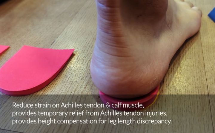 Formthotics Heel Lifts For Heel Raises (6mm/4mm) | Leg length ...