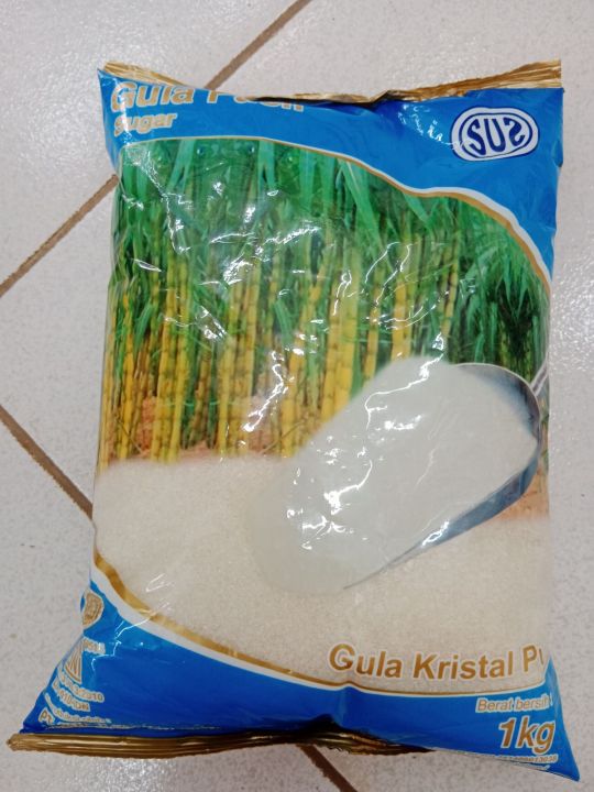 gula pasir putih sus 1 kg | Lazada Indonesia