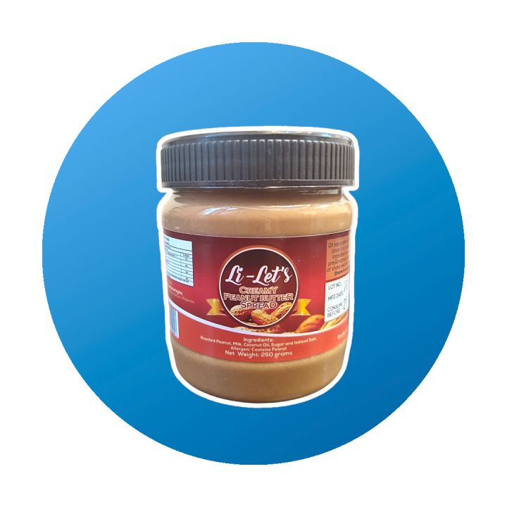 LI-LET'S CREAMY PEANUT BUTTER SPREAD PALAMAN 250GRAMS | Lazada PH