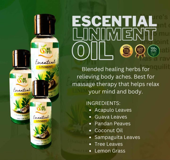 ORGANIC ONE OPTI ESSENTIAL LINIMENT OIL 50 ML. | Lazada PH