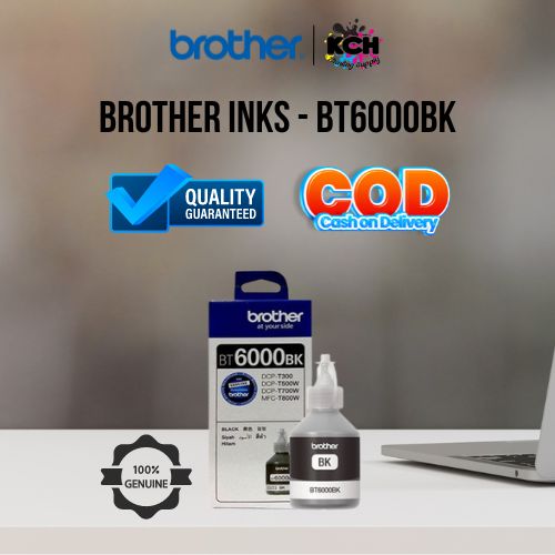 Brother BT6000BK Black Ink Bottle | Lazada PH