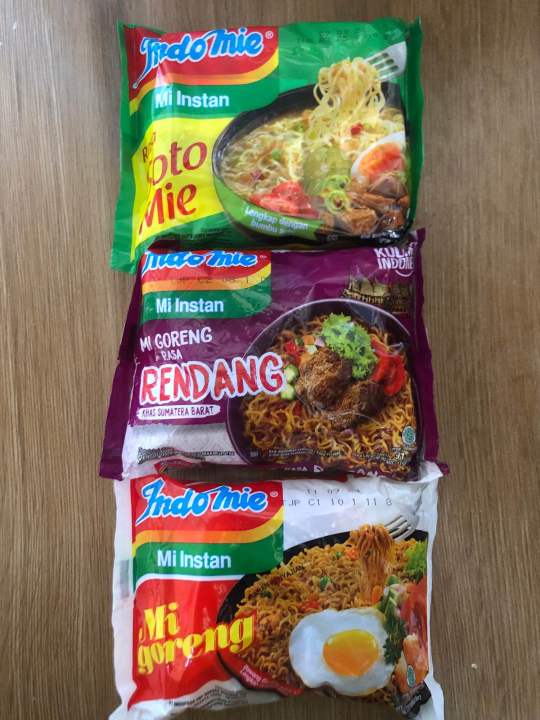 indomie mie goreng, mie soto, mie rendang 1 pcs | Lazada Indonesia