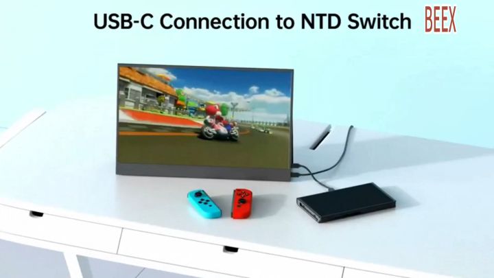 BEEX 14/15.6 Portablet Monitor 1080P 60Hz IPS หน้าจอ HDMI หน้าจอพกพา ...