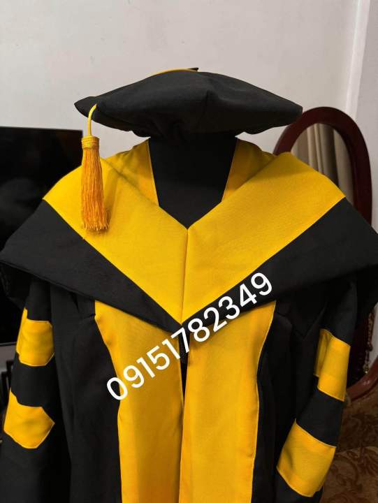Full set 4 in 1 MBA Academic Regalia set sale / graduation Toga | Lazada PH
