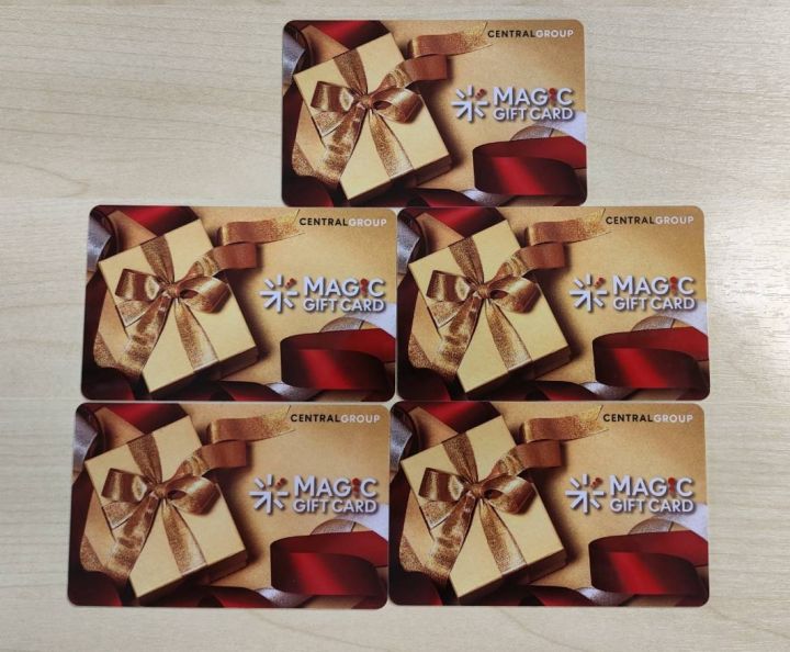 Central Gift Card บัตรเซนทรัล 500/ 2,000 / 2,500 บาท ใช้ที่เซ็นทรัล ถ้า ...