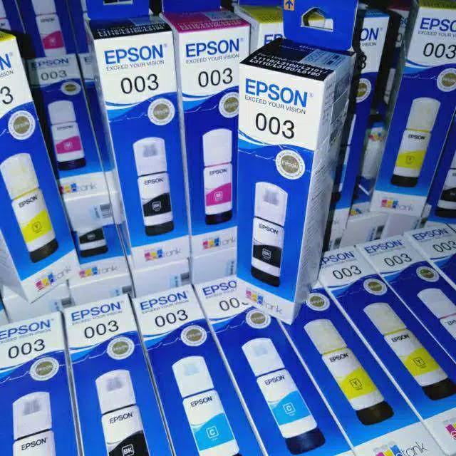 TINTA EPSON ORIGINAL 003 Printer L5190 L3150 L3110 L1110 L3100 L3101 ...