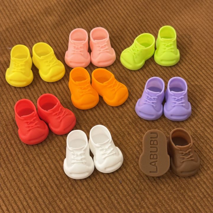 Labubu Baby Shoes Silicone Rubber 17cm รุ่นที่ 1 2 3 รองเท้าเด็กผ้า ...