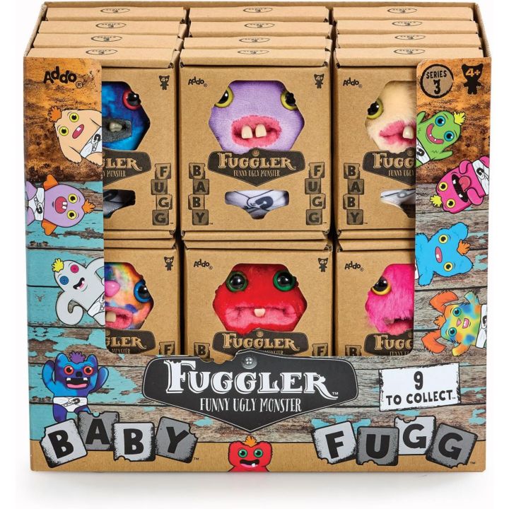 Fuggler baby fugg series 3 soft doll monster 9 to collect original ...