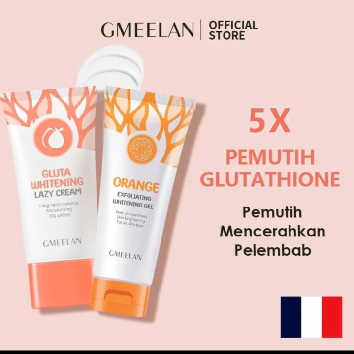GMEELAN EXFOLIATING GEL | GAMEELAN GLUTA WHITENING LAZY CREAM ...