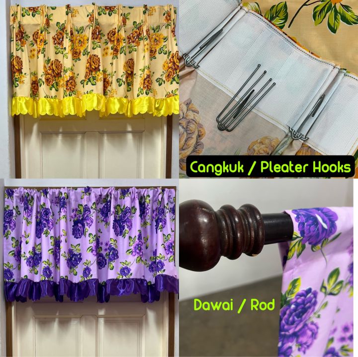 Anak Langsir : Pintu / Langsir Tingkap 2 Ruang / Langsir Tingkap 3 ...