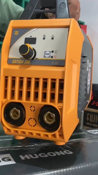 DC INVENTER ARC/LIFTIG WELDER HUGONG ESTICK 200 III MESIN LAS HUGONG ...