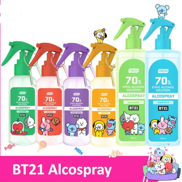 fresh skinlab alcospray BT21 100ml hand sanitizer | Lazada PH