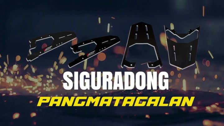 Honda click v2 Top box bracket/Power Rack /Monorack / Powder Coated ...