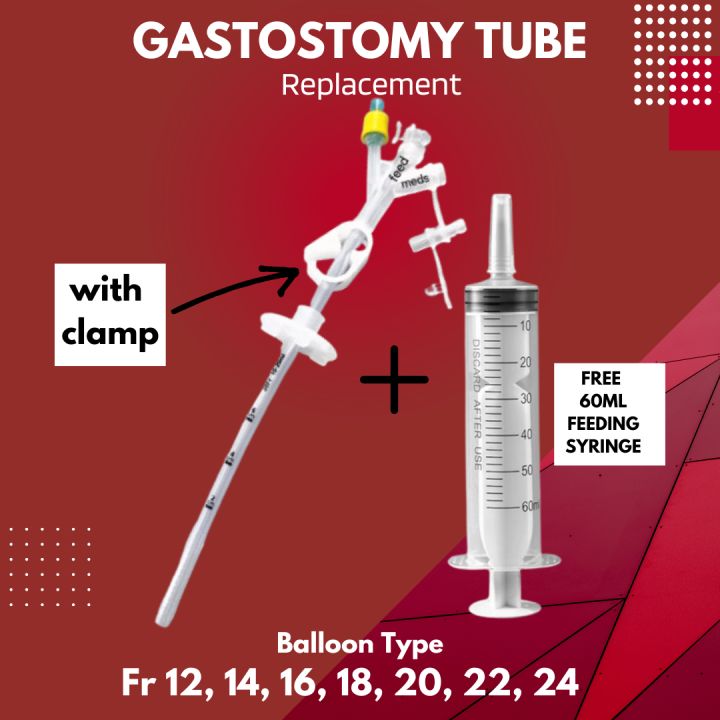 Gastrostomy Feeding Tube PEG Replacement Tube | Lazada PH