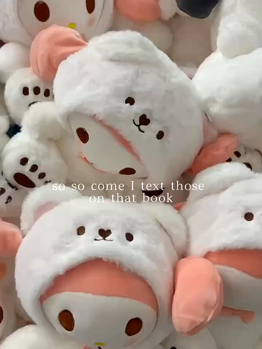 Kuromi Cinnamoroll Doll Cross-dressing White Bear Series Stuffed Toy ...