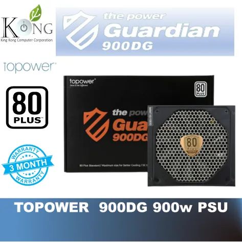 POWER SUPPLY GUARDIAN 900DG 900watts 80+[ REFURBISHED] | Lazada PH