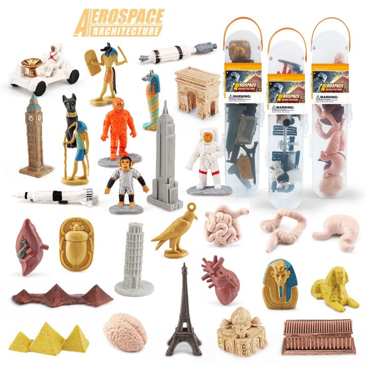 Simulation mini space model ancient Egyptian human organs building a ...